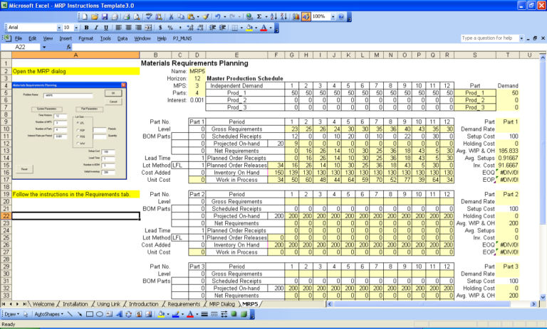 Different Types of Production Planning Software