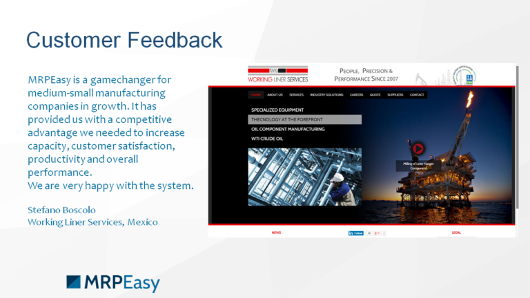 MRPeasy MRP software review - Blog for Manufacturers and Distributors