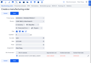 Forward vs Backward Scheduling in Production Planning