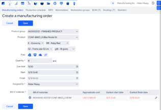 Forward vs Backward Scheduling in Production Planning