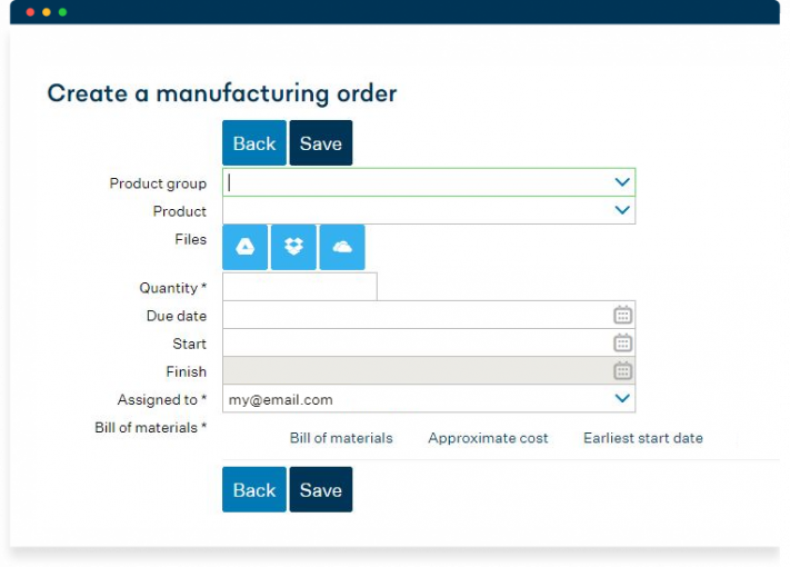 Production Planning Software for Manufacturing