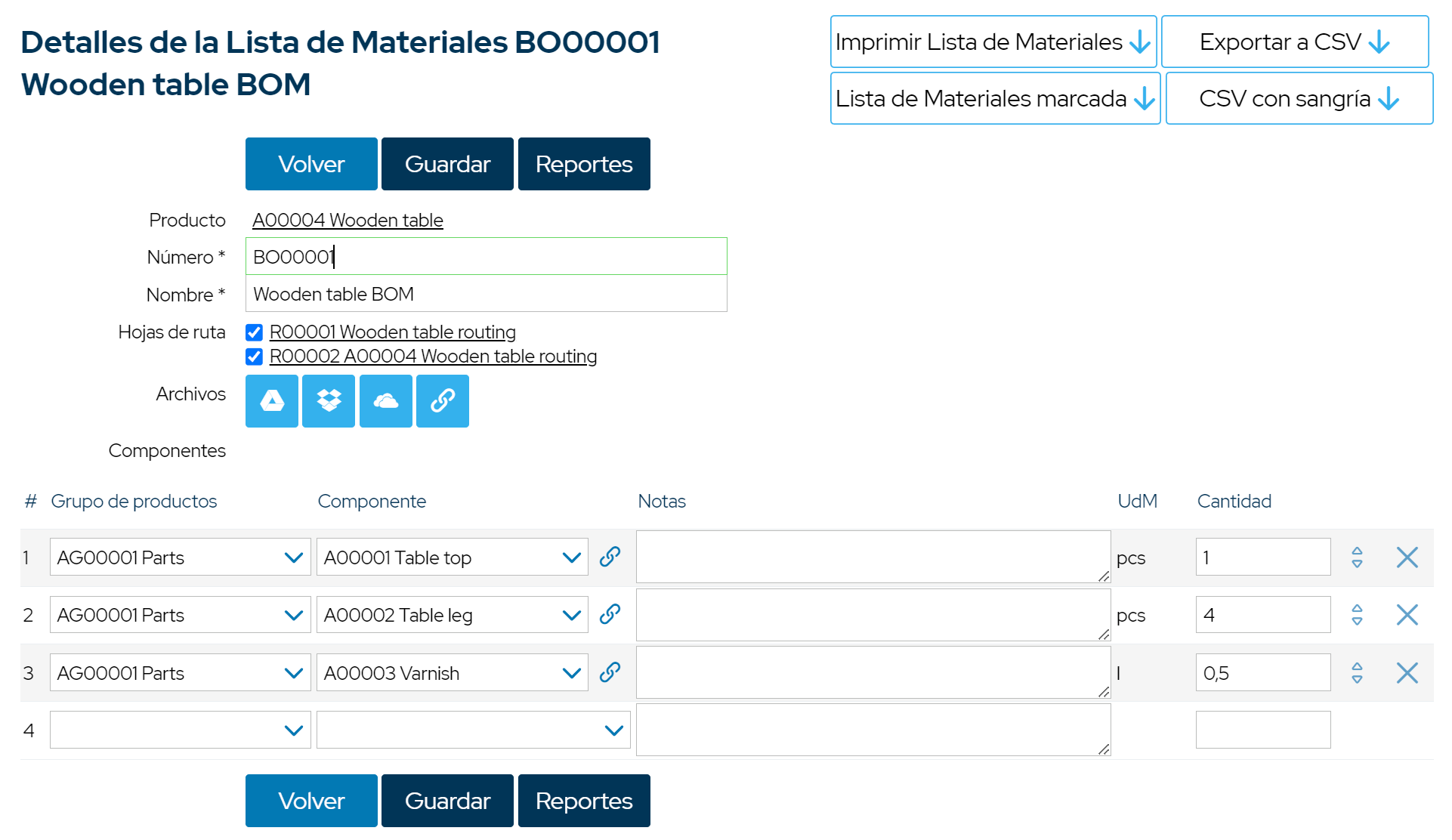 Software de lista de materiales para pequeños fabricantes | MRPeasy