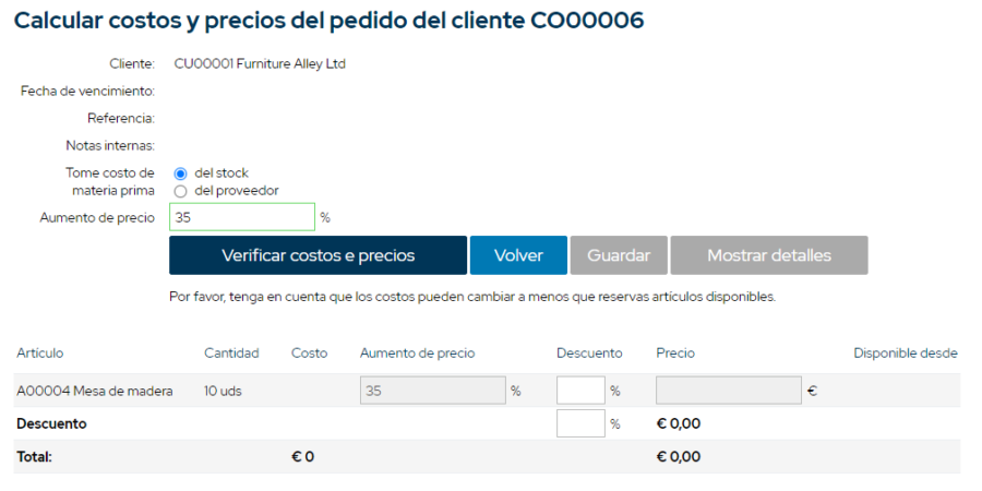 Software de contabilidad de costos para PYMEs | MRPeasy
