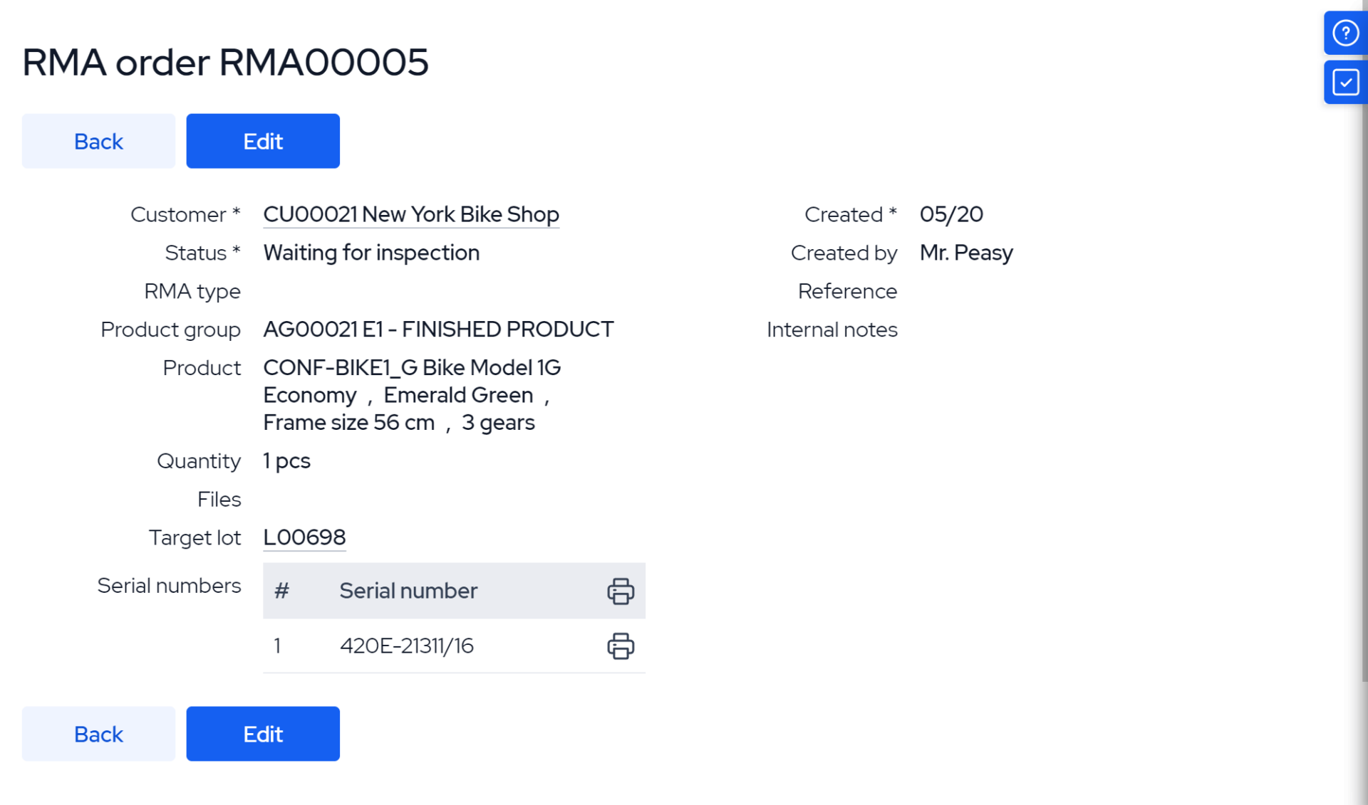 Lot Tracking and Traceability Software for SMEs - MRPeasy